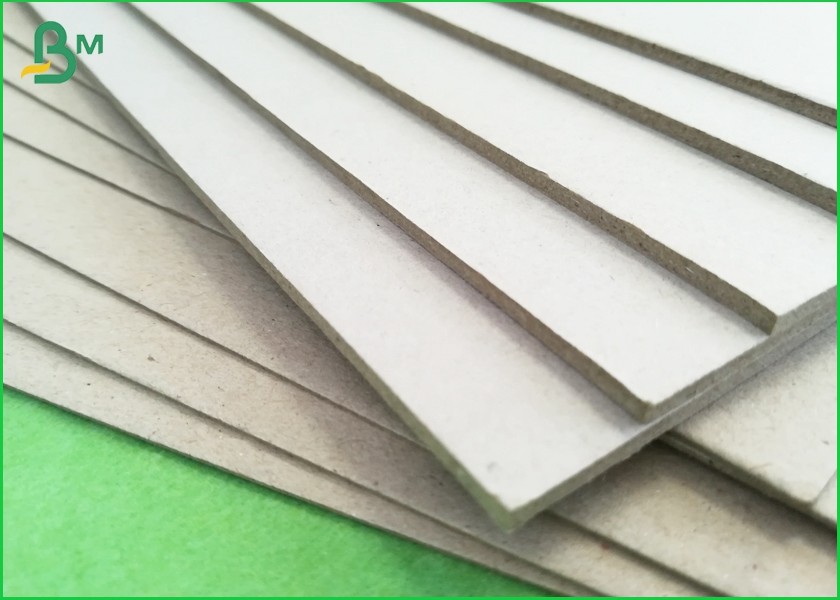 Duplex Grey Board Paper 1.5mm In Sheet Size , Grey Chipboard 1000gsm ...