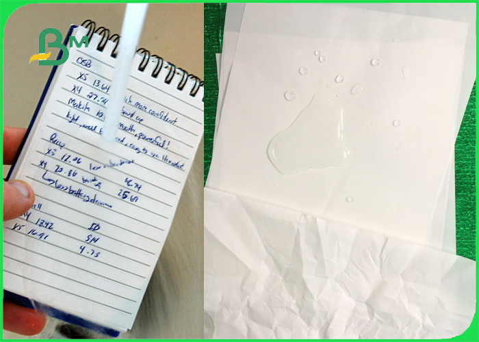 Coated Waterproof Tear Resistant Paper 120gsm 144gsm 168gsm 192gsm Anti ...