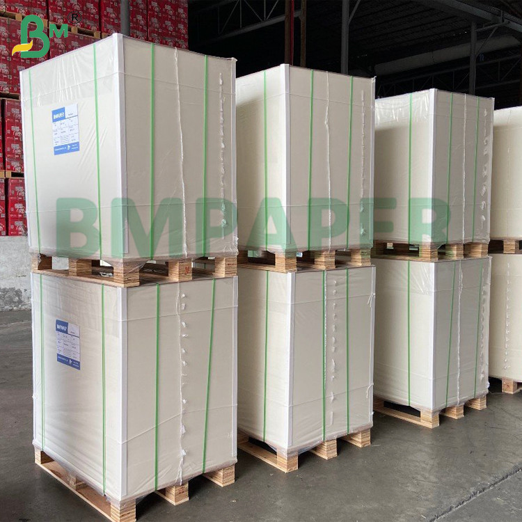 50g-85gsm High strength Flexibility White & Brown extensible Paper For ...