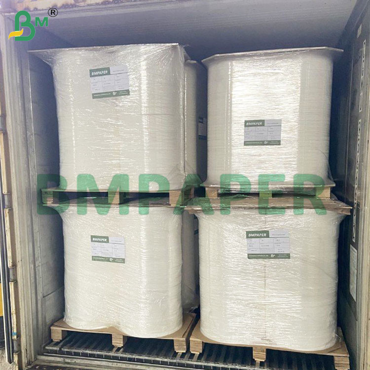 28gsm Non Toxic Good Tensile Strength Straw Packing Paper Rolls
