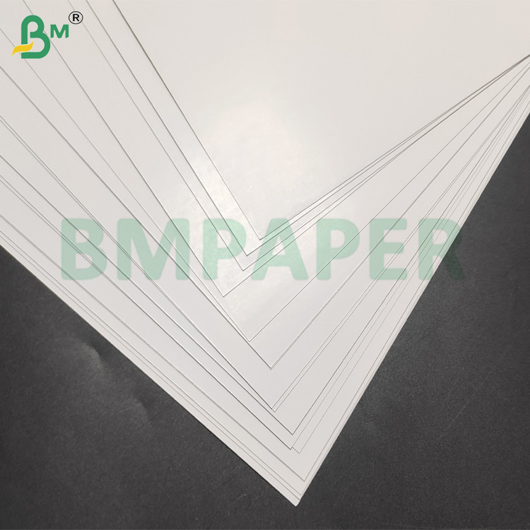 C1S Chromo Paper One Side Glossy Coated 70gsm For Label Printing