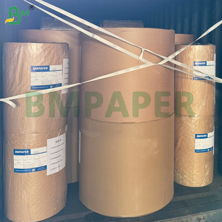 55gsm BPA-Free Thermal Coating Paper Jumbo Roll Natural / High White ...