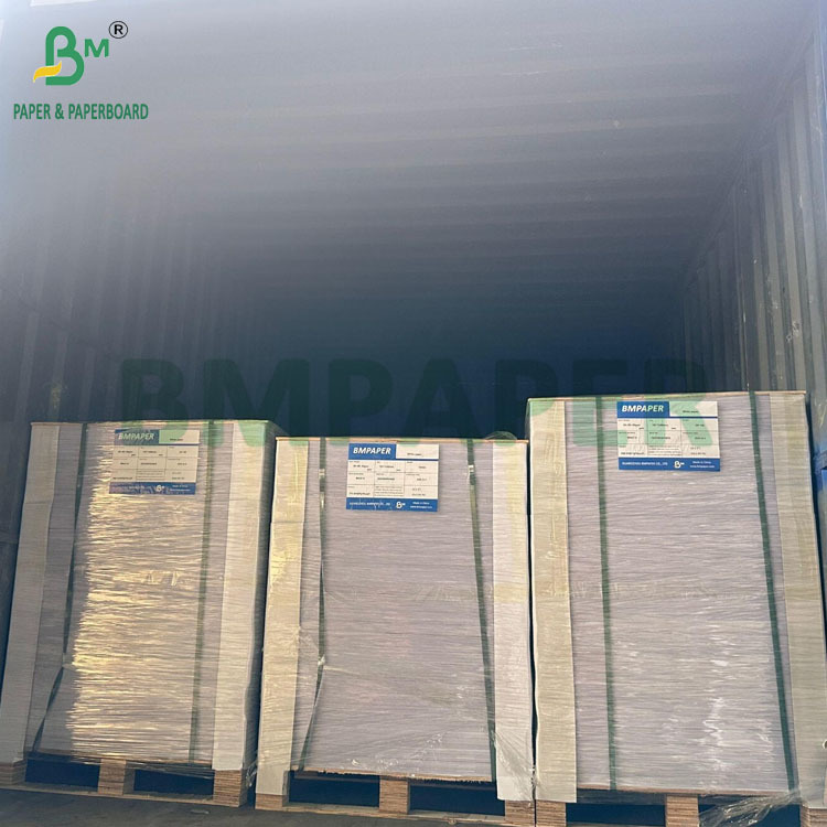 High Rigidity 2mm 2.5mm Wood Pulp White Cardboard for Indoor POS ...