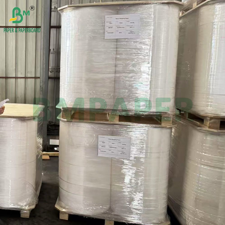 26grs Plain White Food Grade Paper Rolls for Wrapping Disposable Straws