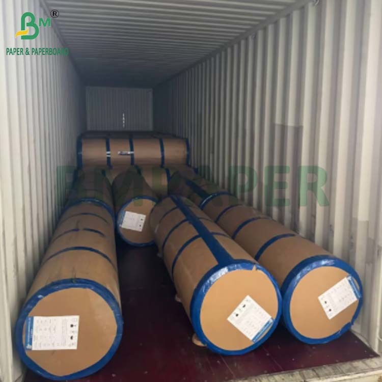 Anti Rust Kraft Roll Paper for PV Glass Interleaving