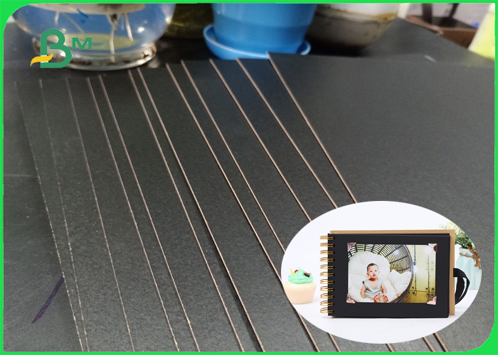 800g Both Sides Black Core Grey Paper Good Hardness For Packing In Sheet