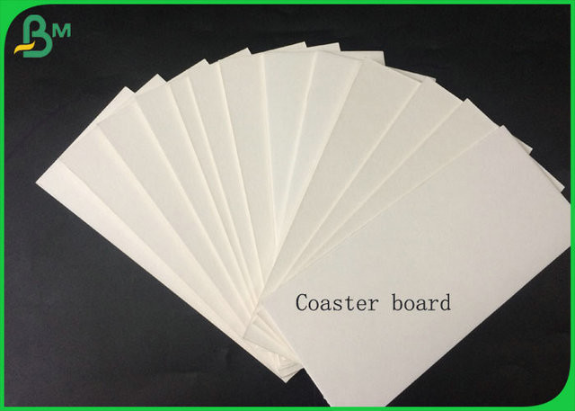 1.4mm 100% Virgin Pulp White Coaster Board For Making Car Air Fresher ...