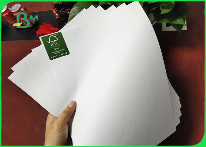80g 100g UWF Uncoated Woodfree Paper Packing In Rolls Can PE Coated 1000mm