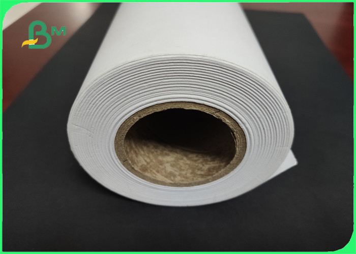 60gsm 70gsm White Plotter Marker Paper For Clothes Smooth 60" 62"