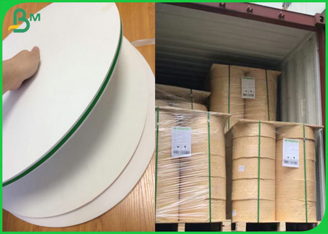 60g 120g Food Grade Paper Straw Paper Roll With Slitted Size 13.5mm ...