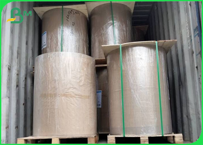 70g - 150g Uncoated Unprinted Brown Jumbo Roll Kraft Paper For Gift ...