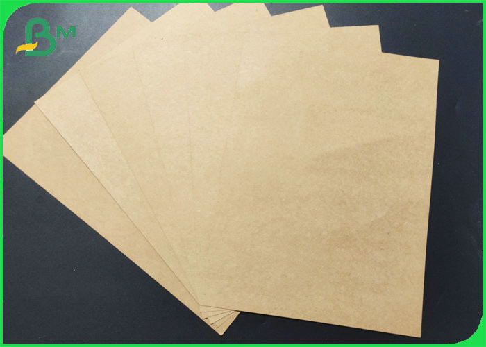 135gsm 400gsm Recyclable Brown Kraft Paper Roll For Packing Food