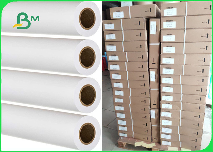 20lb Inkjet CAD Plotter Paper For HP Designjet 36" x 150' High Resolution