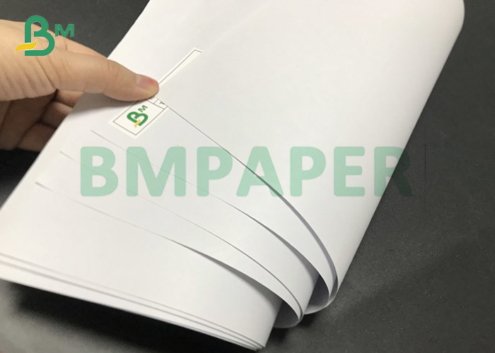 60LB Offset Text 90gsm Uncoated Opaque White Woodfree Paper sheets 19 * 25"