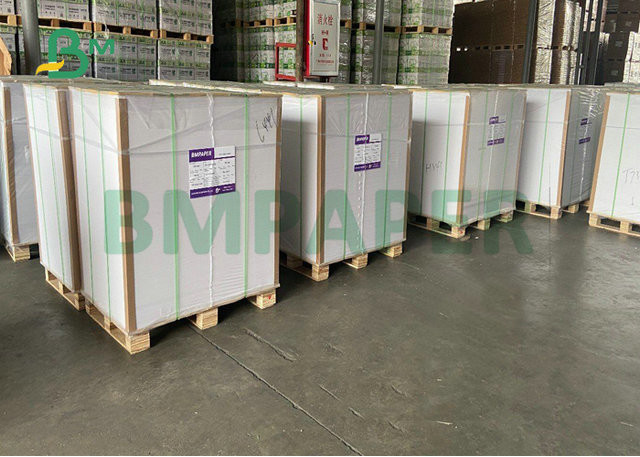 35inch High-Shine Finish 115gr 130gr 150gr Gloss Pure White Paper For ...